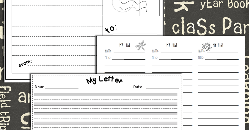 Writing Pack Freebie :)