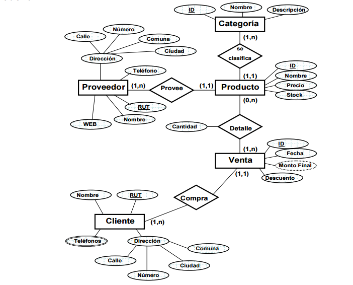MODELO ENTIDAD RELACIÓN (MER): Modelo Entidad Relación (MER)