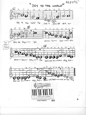 Miss Jacobson's Music: RECORDER HOLIDAY SONGS: JOY TO THE WORLD