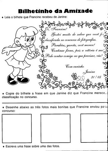 Gênero textual: Bilhete (produção de texto) | ALEGRIA EM ENSINAR EDUCAÇÃO Gênero textual: Bilhete (produção de texto) | ALEGRIA EM ENSINAR EDUCAÇÃO