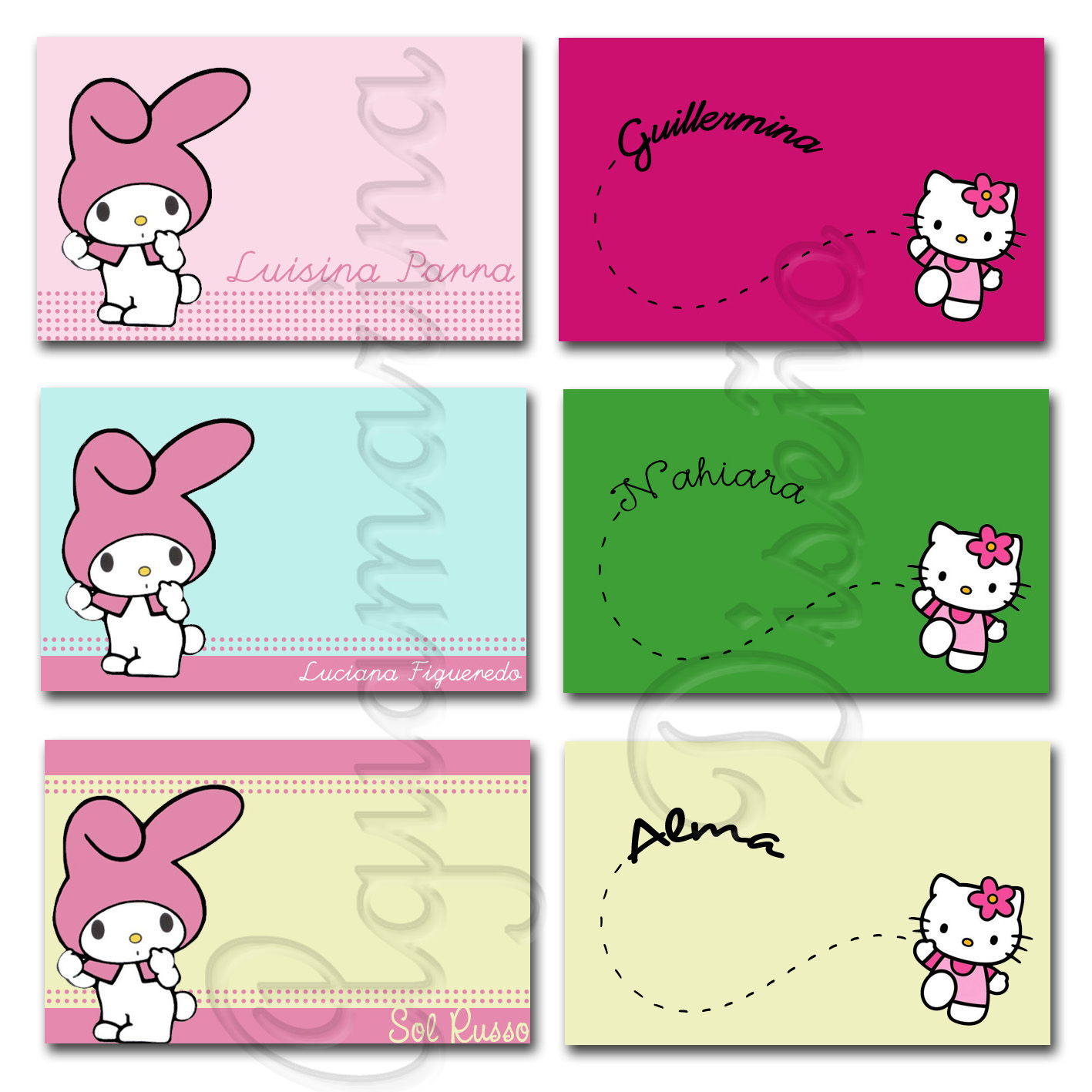 Tarjeta Hello Kitty - Imagui