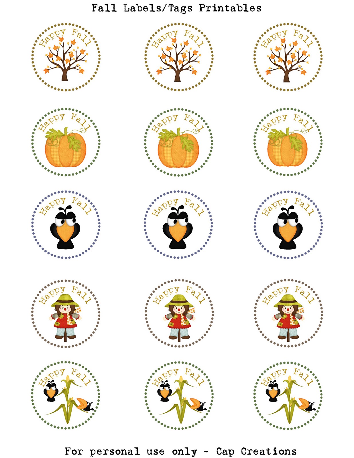 Cap Creations: DIY Halloween/Fall Soap Favors and Printables