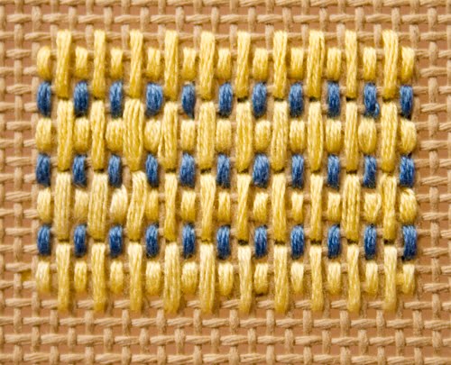 Rittenhouse Needlepoint Stitch Of The Week Parisian Stripe rittenhouse-needlepoint-stitch-of-the-week-parisian-stripe