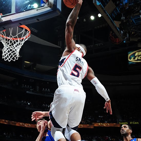You Got Dunked On: 2010-2011 NBA Regular Season: Josh Smith Alley-Oop Dunk vs Knicks