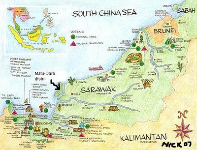 SK Tebaang Daro, Sarawak: MAP MATU DARO