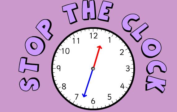 Homeschool Parent: Stop The Clock Telling Time Game