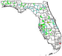 Florida State Map With Lakes And Rivers - United States Map
