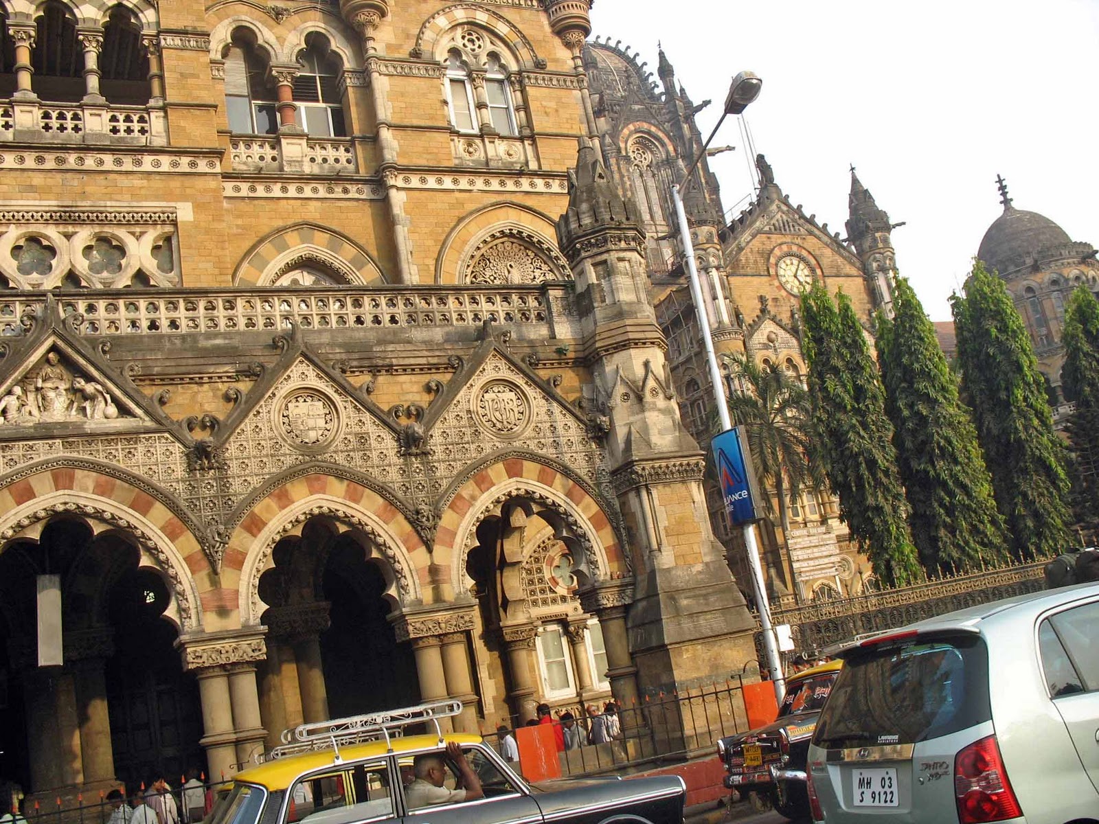 Stock Pictures VT Or CST Railway Station In Mumbai stock-pictures-vt-or-cst-railway-station-in-mumbai