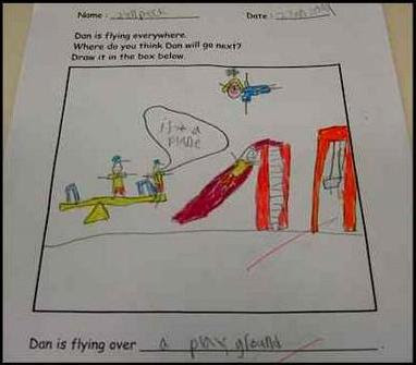 Step by Step 1 2 3...: Dan, The Flying Man