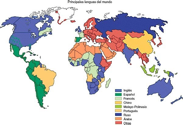 ¿Hablamos en español?: Gráfico de los países donde se habla español