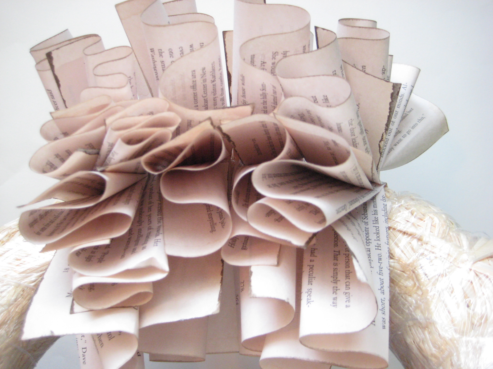 book wreath tutorial - see kate sew