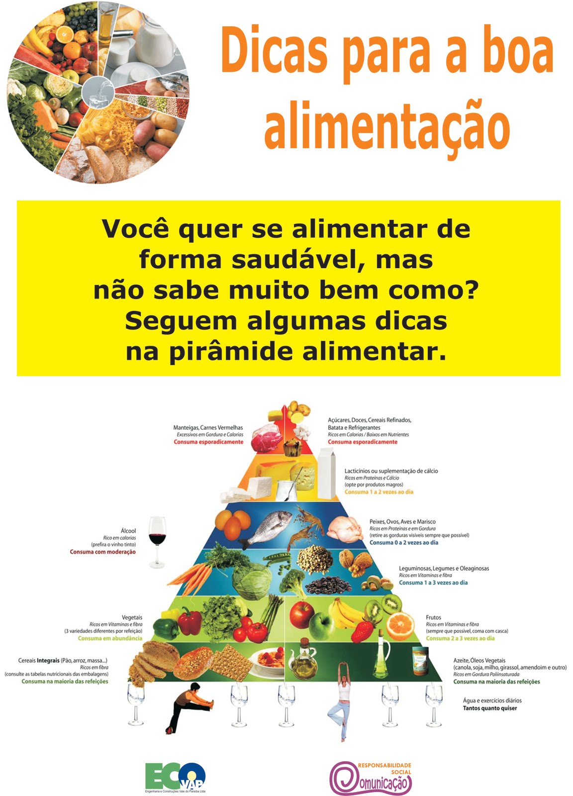 ECOVAP em Comunicação+Social: Alimentação Saudável ECOVAP em Comunicação+Social: Alimentação Saudável