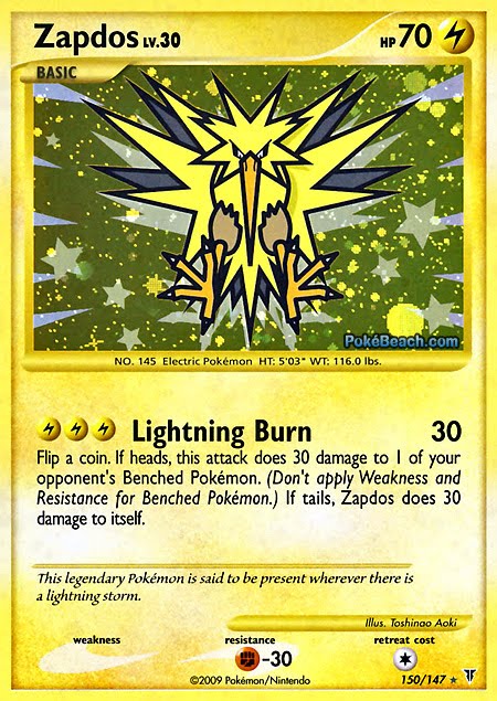Pokemon Card of the Day: Zapdos reprint (Supreme Victors ... Pokemon Card of the Day: Zapdos reprint (Supreme Victors ...