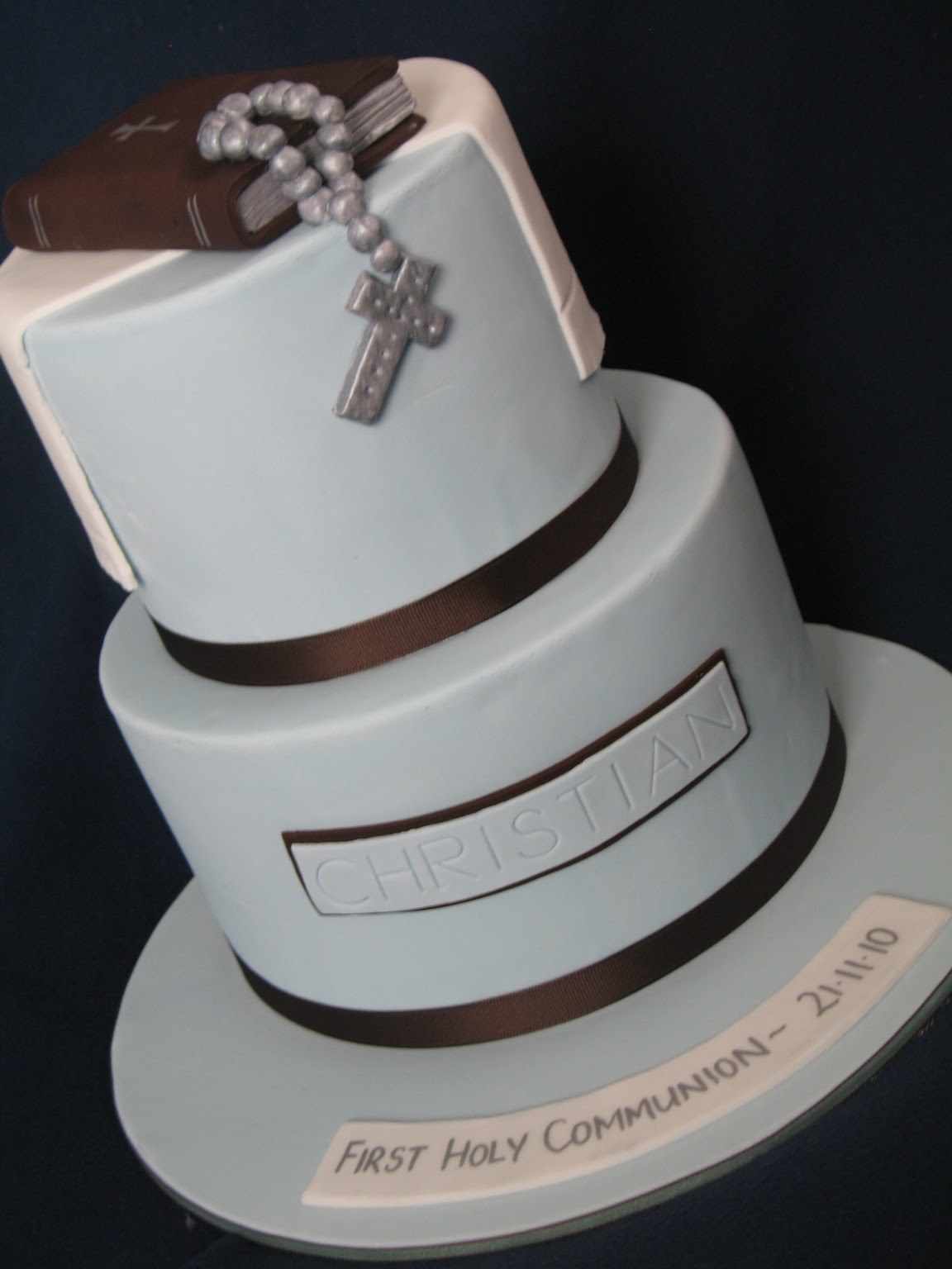 Blissfully Sweet: Boys Holy Communion Cake Blissfully Sweet: Boys Holy Communion Cake