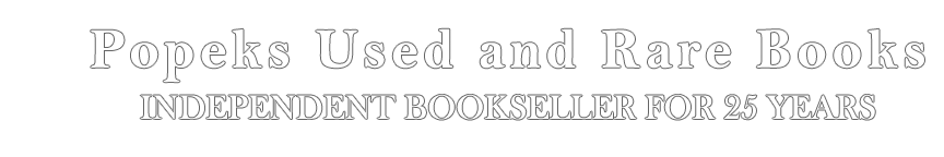popeks.com: Popek's Used and Rare Books