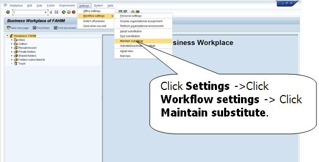 ITZSAP: SAP Substitute Approver for R/3 work items / personal ... ITZSAP: SAP Substitute Approver for R/3 work items / personal ...