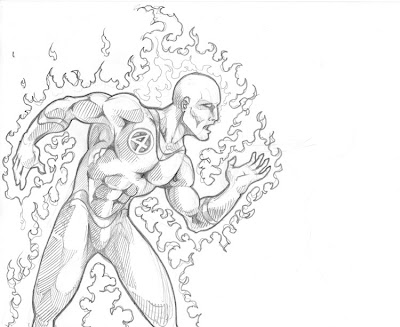 Fantastic Four's Johnny Storm, The Human Torch