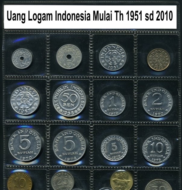 UANG KUNO DI SURABAYA: UANG LOGAM (KOIN) INDONESIA MULAI TH 1951 SAMPAI 2010