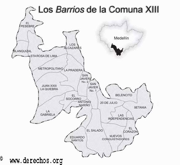 Camino Al Barrio: Camino al Corazón de la "Comuna 13"