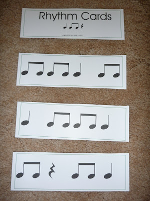 Rhythm Cards - Homeschool Den