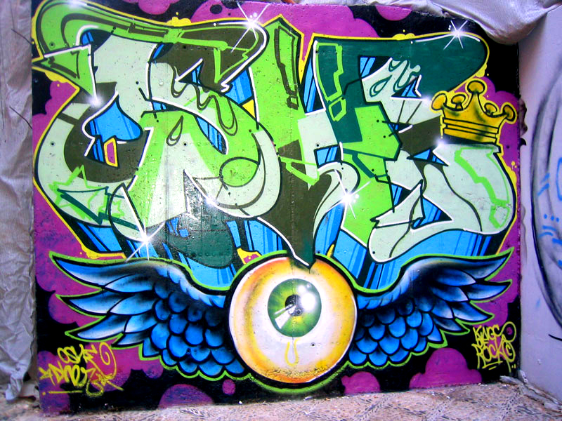 Graffitis reggae - Imagui