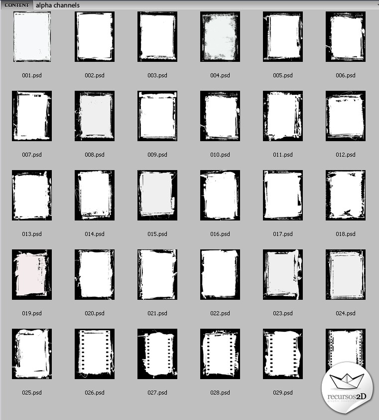 Marcos en psd para Photoshop gratis - Imagui