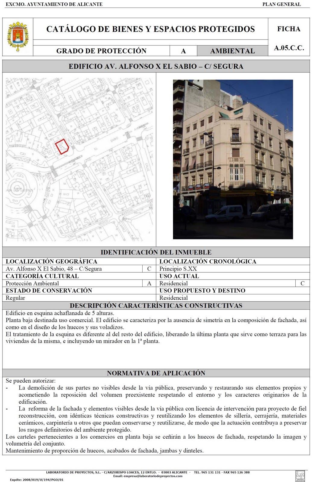 EDIFICIOS RECALIFICADOS EN EL NUEVO PGOU ~ Alicante Vivo