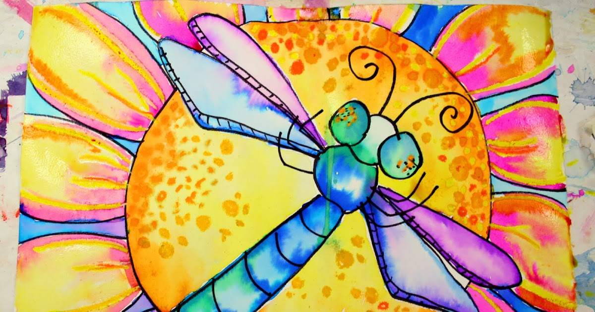 smART Class: Watercolor Insects