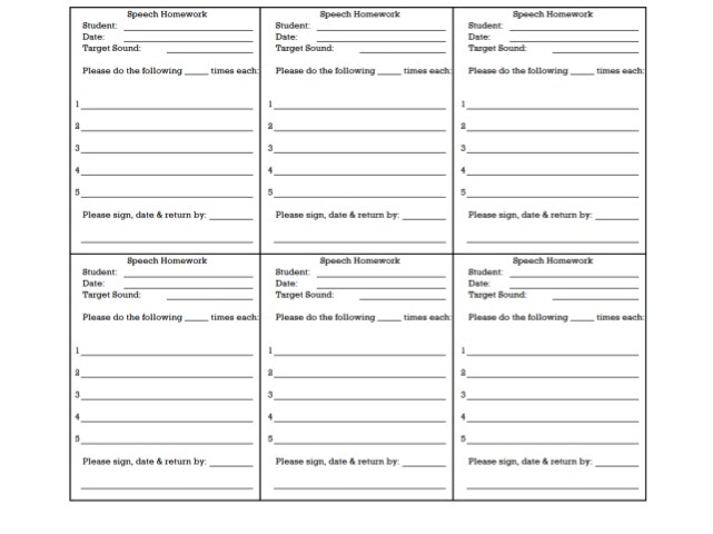 2 Gals Talk ...about speech therapy: ORGANIZATION-Part 3-Homework Slips