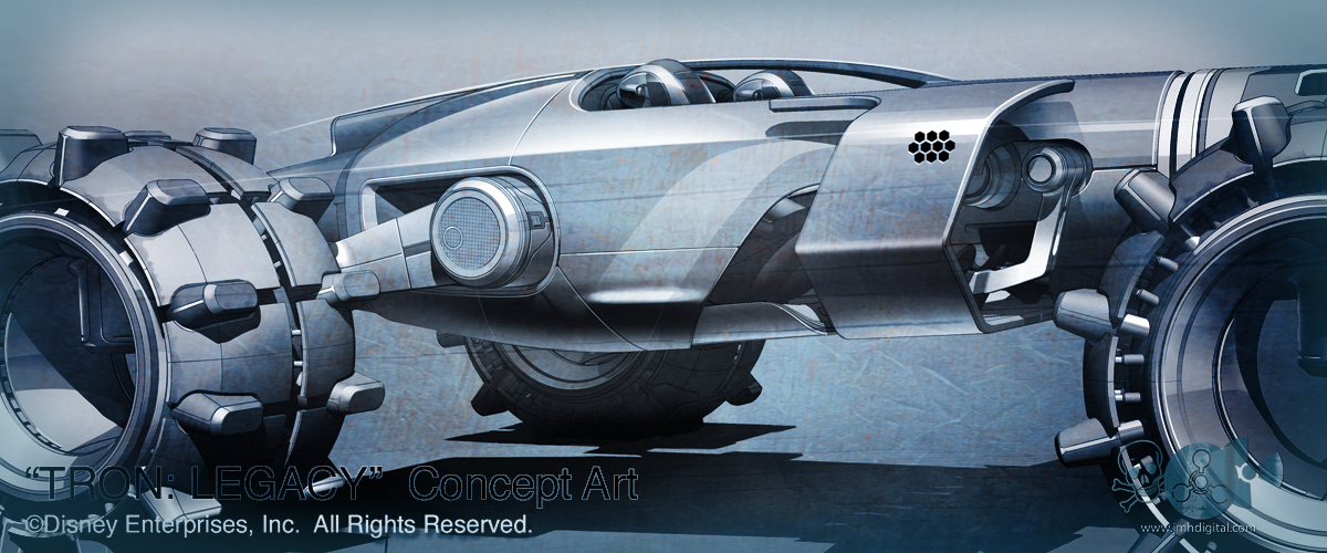Howlin' Wolf Records: SIX STRINGS: TRON: Legacy - Concept Art Howlin' Wolf Records: SIX STRINGS: TRON: Legacy - Concept Art