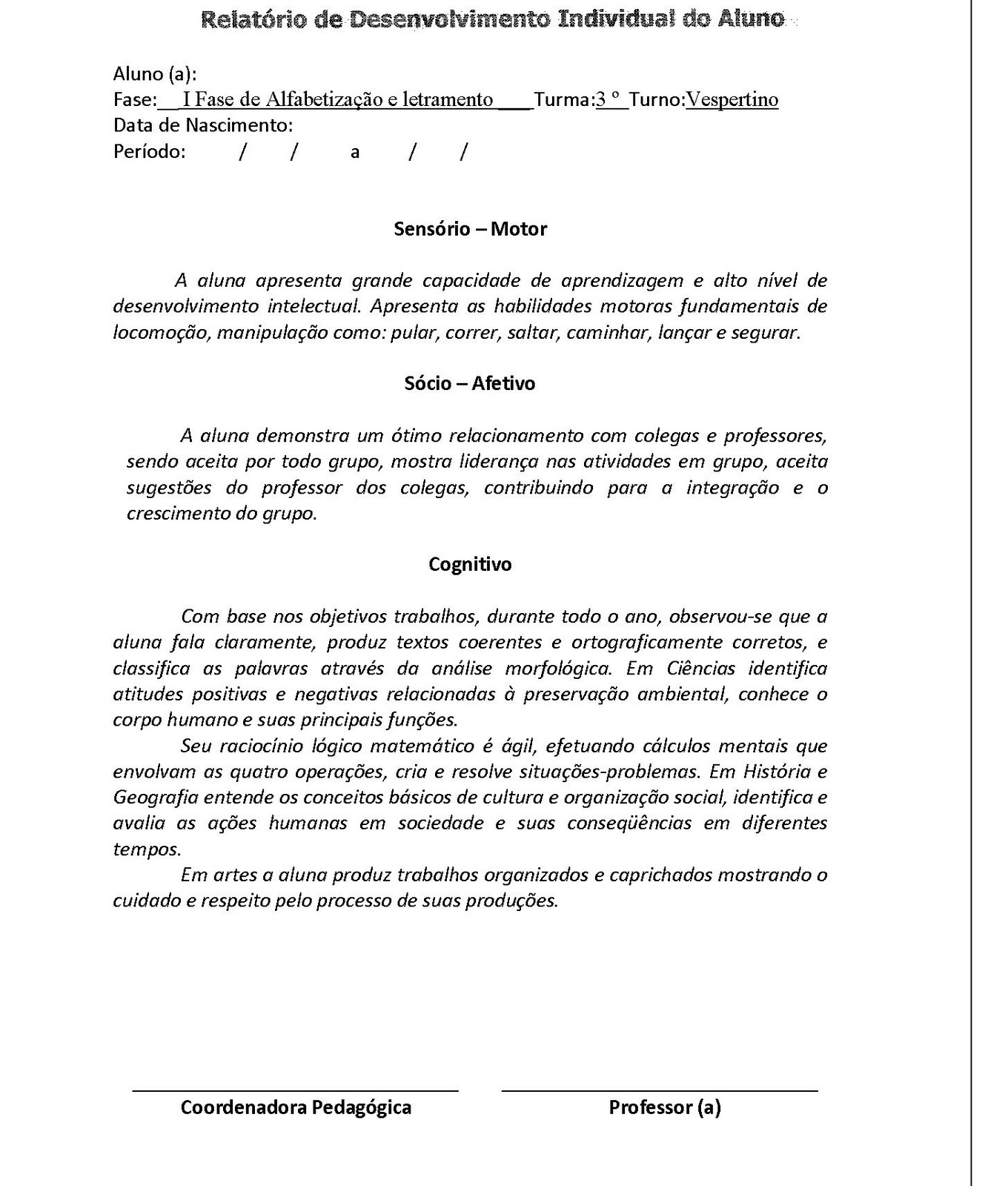 Relatorio Individual 1 Ano Fundamental Edulearn - Vrogue.co Relatorio Individual 1 Ano Fundamental Edulearn - Vrogue.co