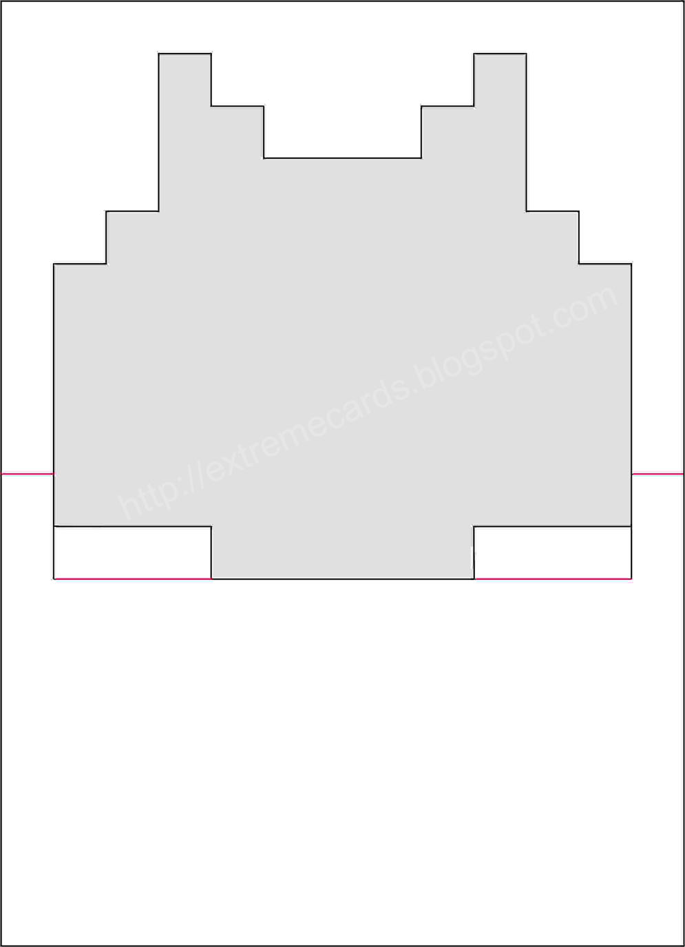 Space Invader Pop Up Card : 4 Steps - Instructables