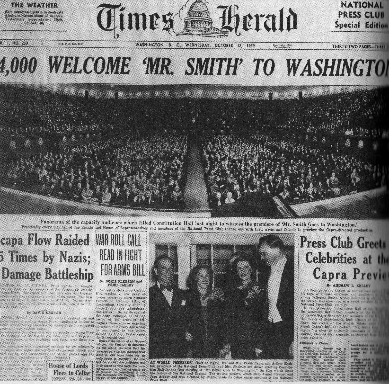 Mr Smith Goes To Washington