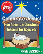 Children's Ministry Blog: Celebrate Jesus! Preschool Christmas Lessons