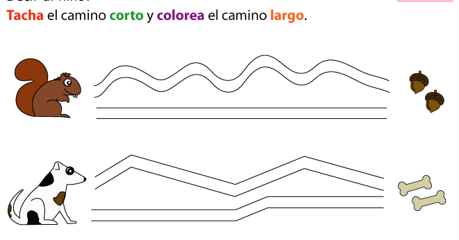 EJERCICIOS PARA NIÑOS - CAMINITOS : FICHAS PARA NIÑOS
