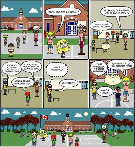 Comics de niños en la escuela - Imagui