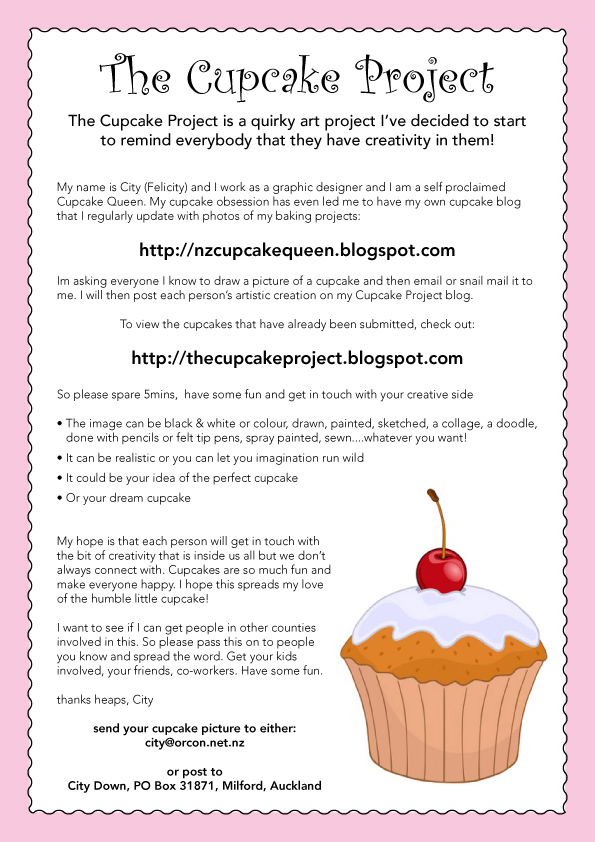 The Cupcake Project wants your cupcake art!