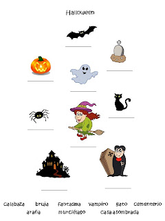 mi primera escuela de español: Actividades Halloween