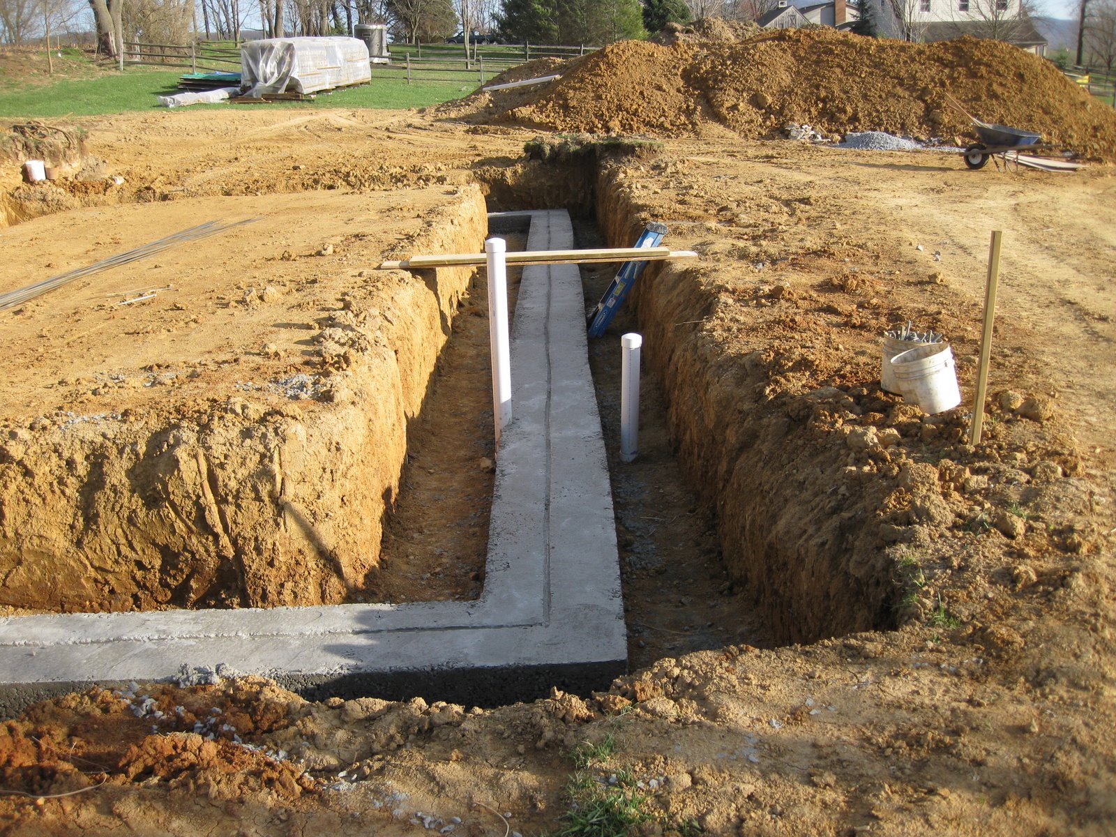 The Beaumont Barn Pouring The Footers the-beaumont-barn-pouring-the-footers
