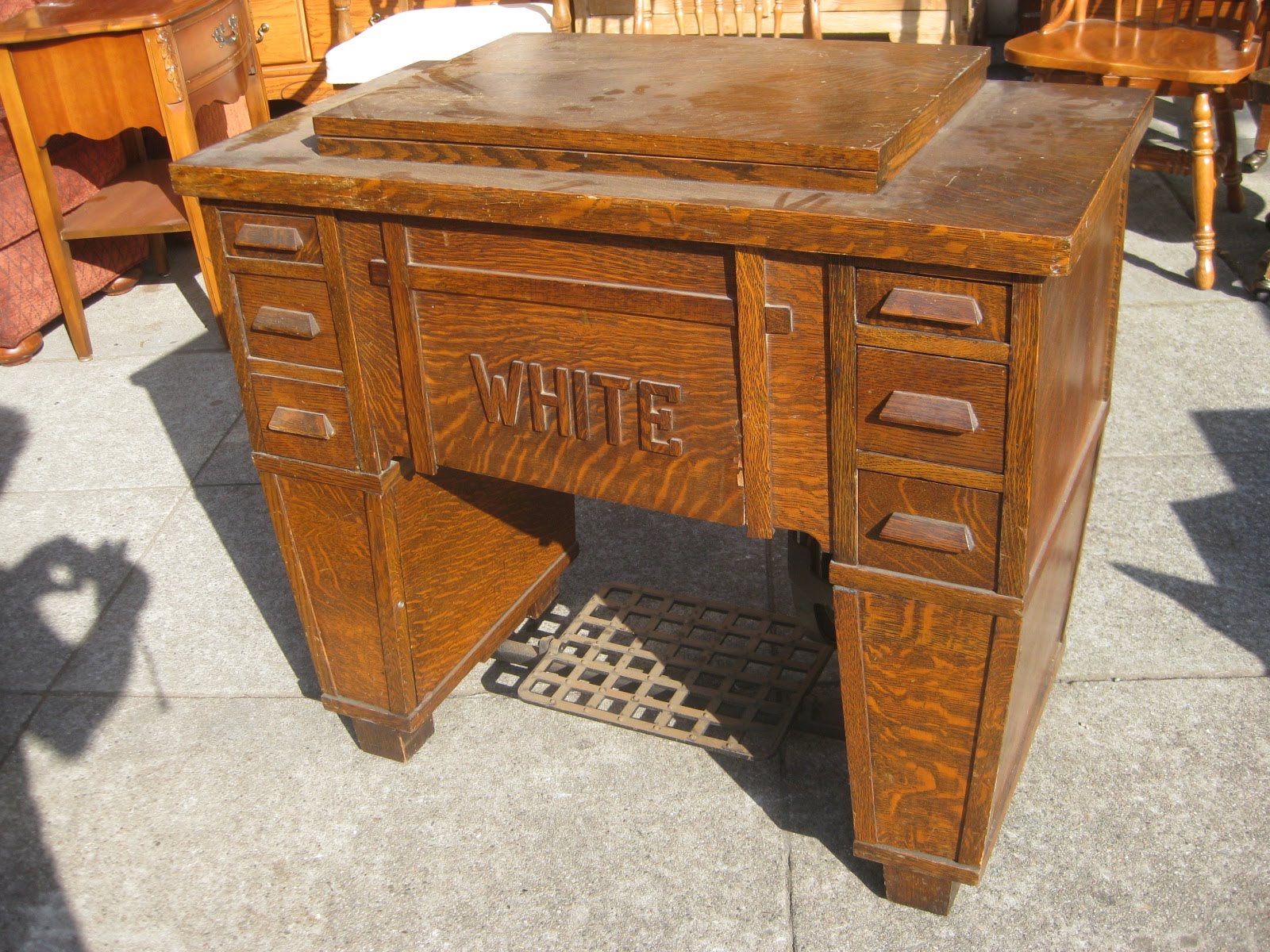 UHURU FURNITURE COLLECTIBLES SOLD Antique Sewing Machine Cabinet uhuru-furniture-collectibles-sold-antique-sewing-machine-cabinet