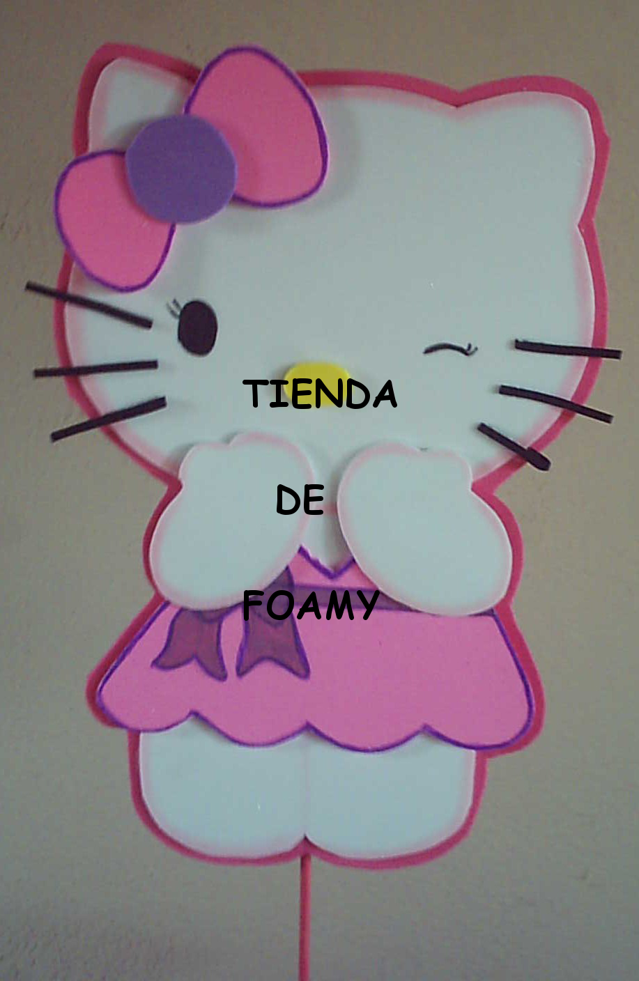 Kitty en foami - Imagui
