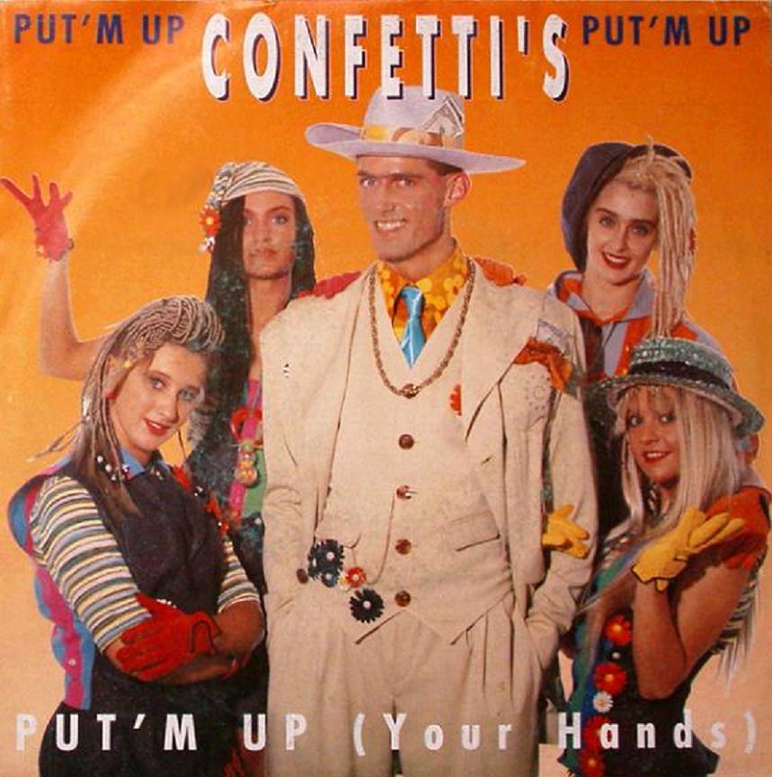 CHANNEL MUSIC COLLECTION ON VINYL CONFETTI S PUT M UP 1990 channel-music-collection-on-vinyl-confetti-s-put-m-up-1990