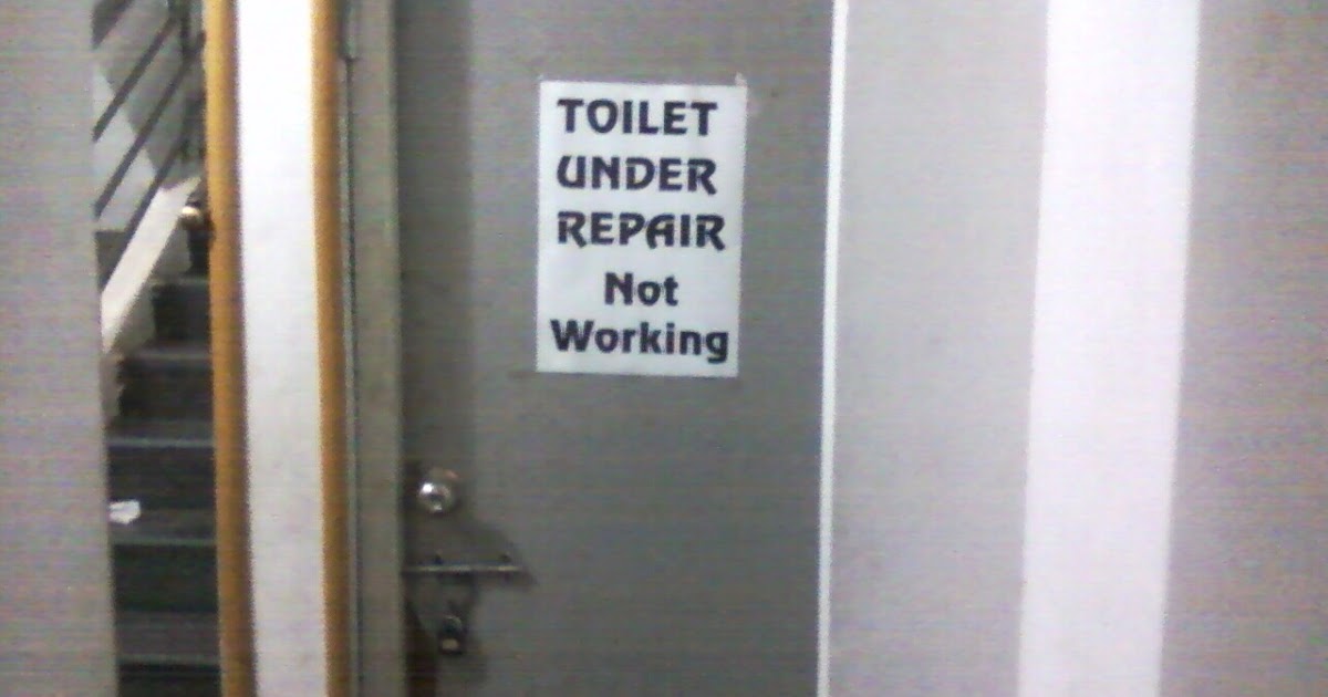 The Signs Of Our Times Toilet Under Repair the-signs-of-our-times-toilet-under-repair