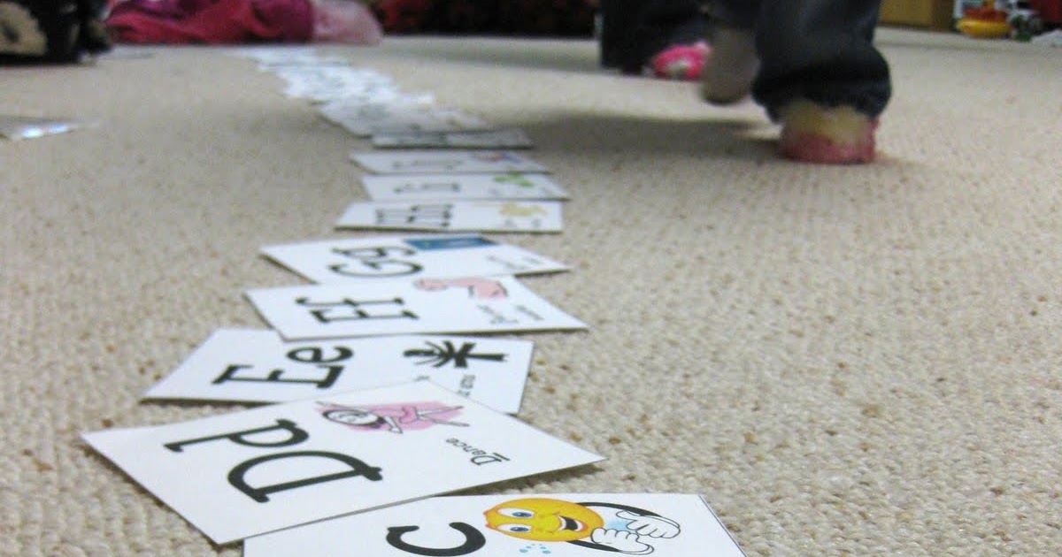teach mama: abc exercise cards. . . hooray!