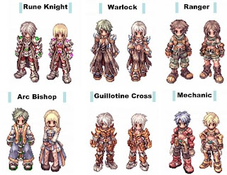 All Games: Terceiras Classes do ragnarok online