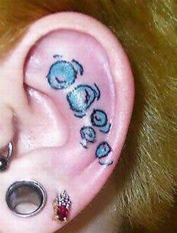 Ear Tattoos | ElaKiri
