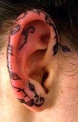 Ear Tattoos | ElaKiri