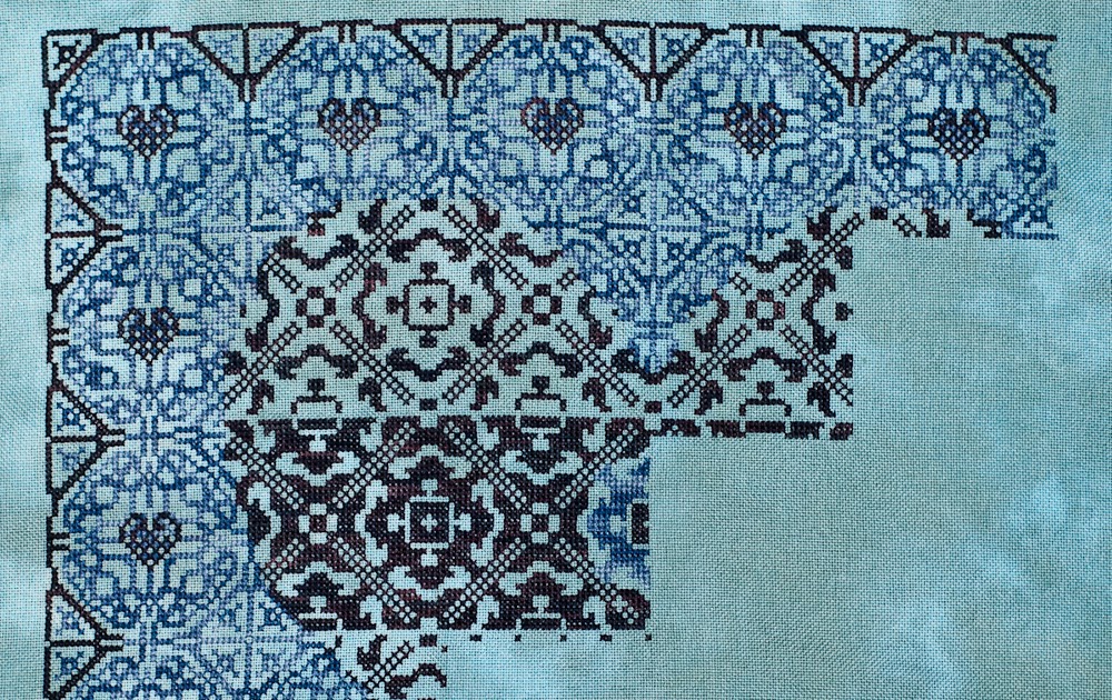 Committed Stitcher: Quartered Heart