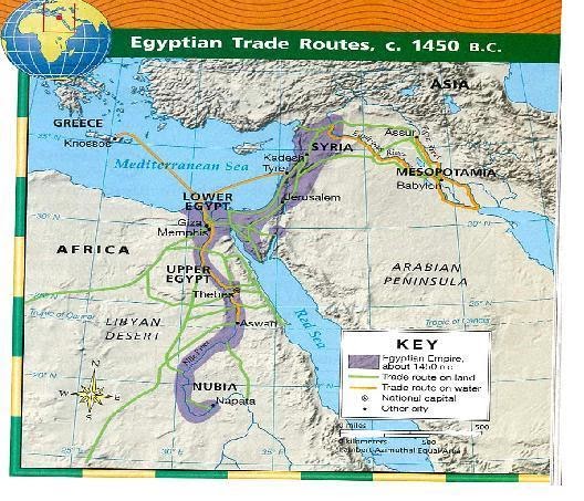We Study the World: Ancient Egypt Trade Routes