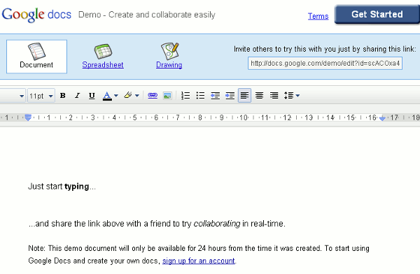 研發記錄簿-Paladin: Google Docs Demo 真正即時的多人線上編輯功能
